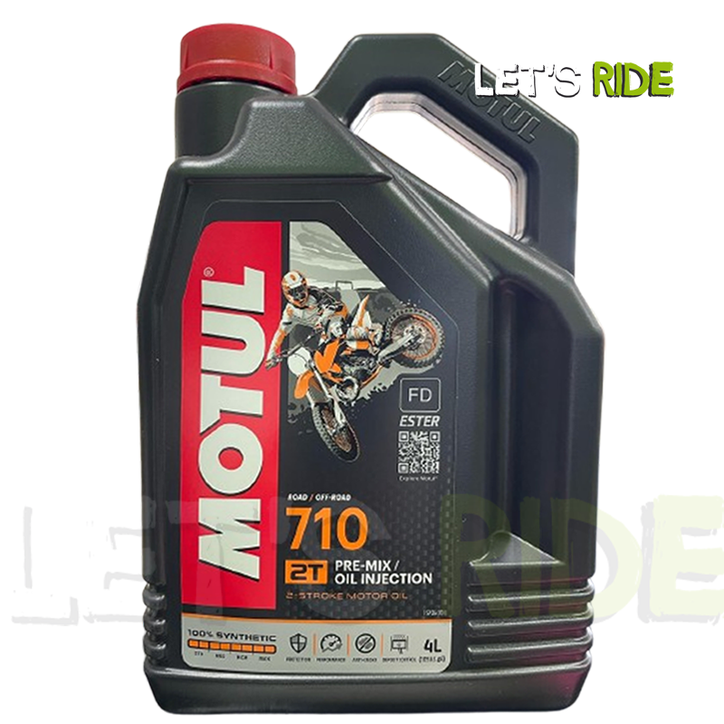 Huile MOTUL 2T 710 4L Tunisie Performance Meilleur Prix-Let's Ride